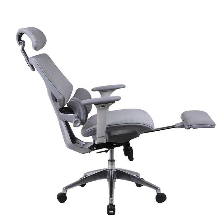 Ergonomic Ceo Executive Mesh Chair with Footrest & Support