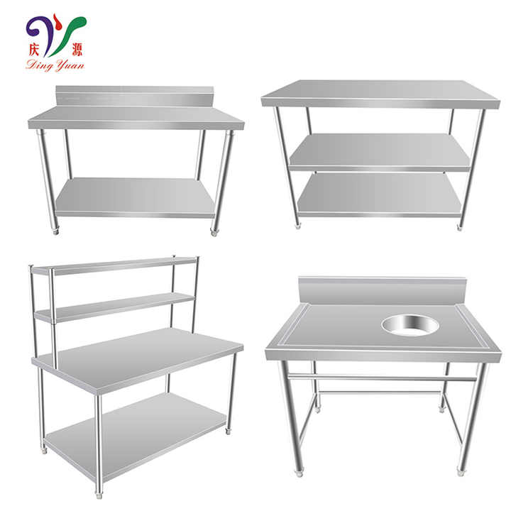 China Restaurant Equipment - Adjustable Height Work Tables
