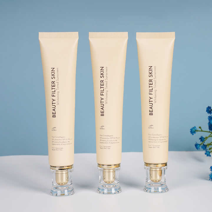 30ml Empty Round Cosmetic Squeeze Soft Plastic Cosmetic Packaging ...