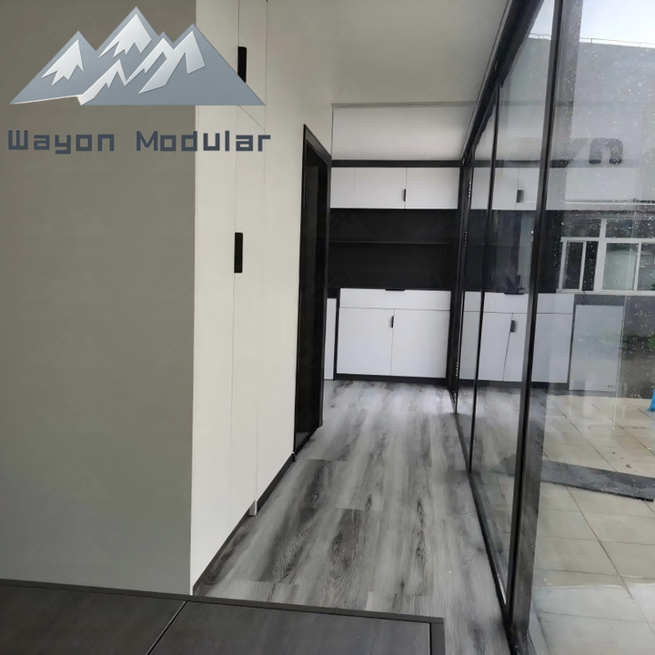 Wayon Prefab Container Portable Luxury Mini Capsule Flat Pack Outdoor ...