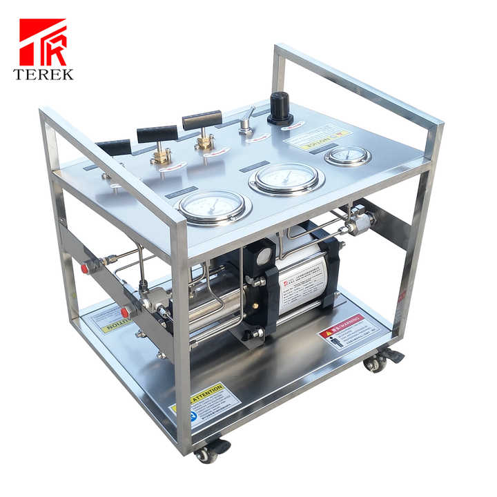Terek Pneumatic Nitrogen Booster Pump System for Gas Compression