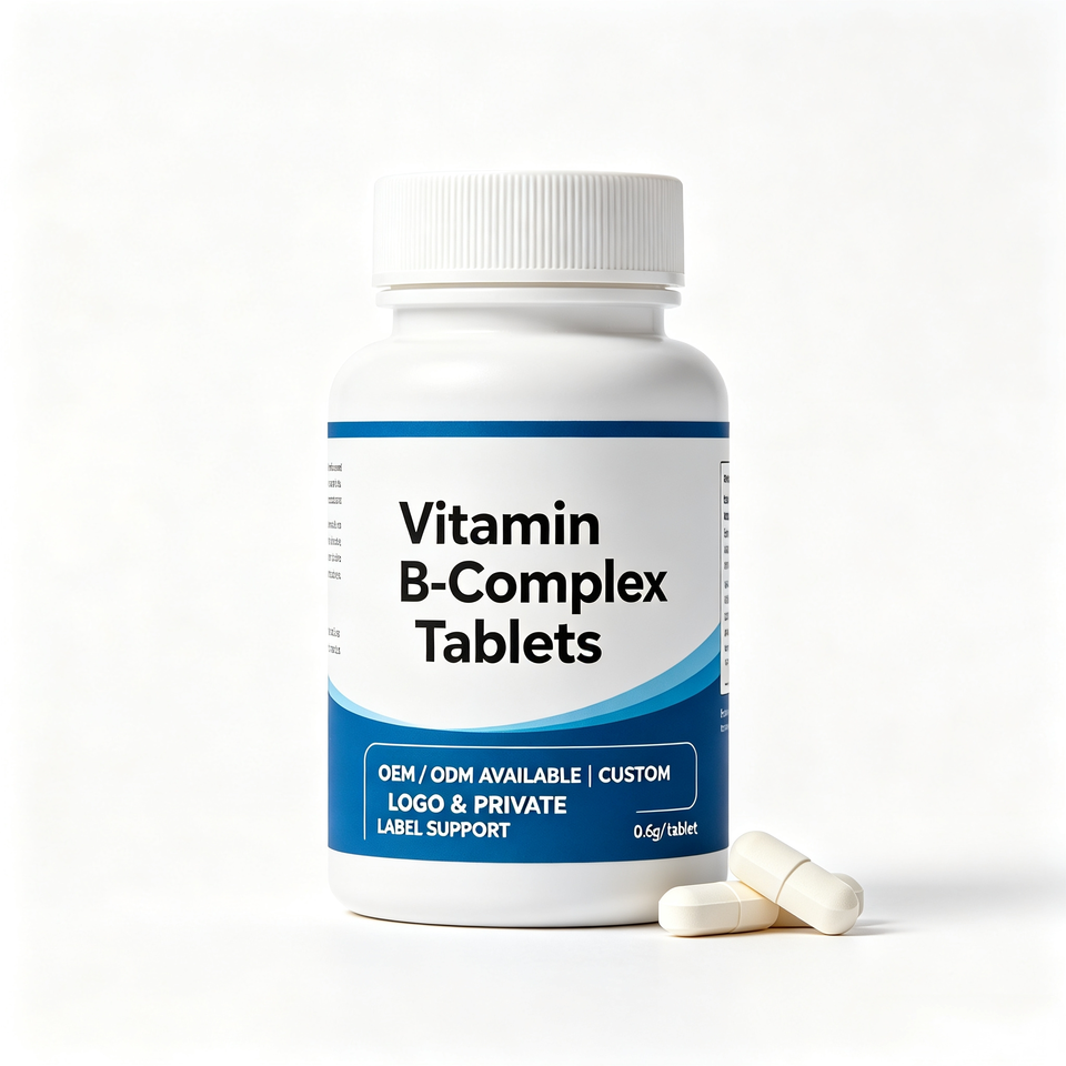 Vitamin B Complex 6 Essential B Vitamins B1 B2 B3 B5 B6 B9 for Heart ...