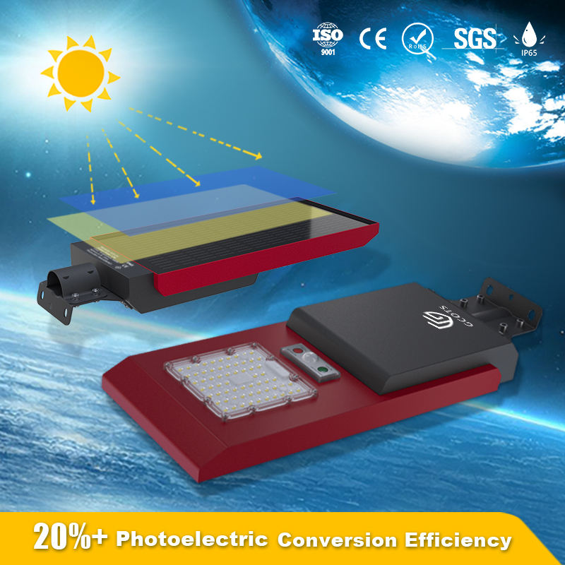15W Solar Road Light Radar Sensing 6000K Weatherproof Housing Area ...