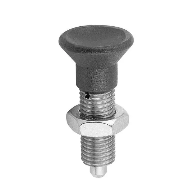 Customized Cam Index Plunger Stainless Steel Spring Loaded Retractable ...