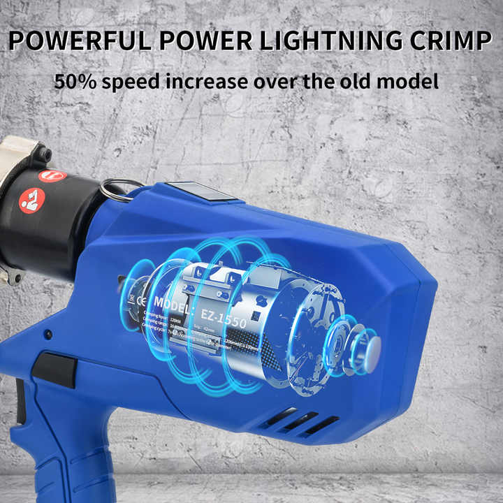 DOOROOM EZ-1550 Propress Hydraulic Pipe Crimper Tool Battery Operated ...
