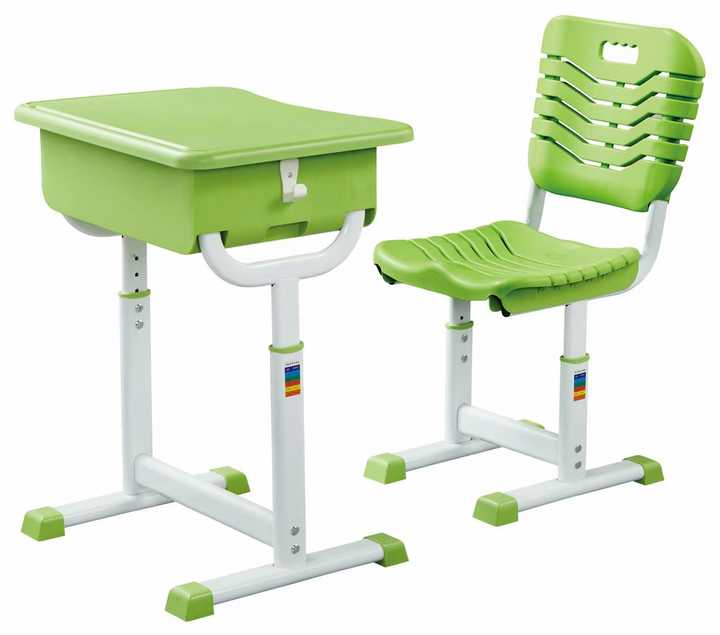 Modern Design Single Seater Student Study Desk Chair Set for Primary ...