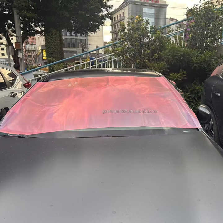 Chameleon Window Tint Sunset Burning Sky Red Purple Pink 85% Car Solar ...