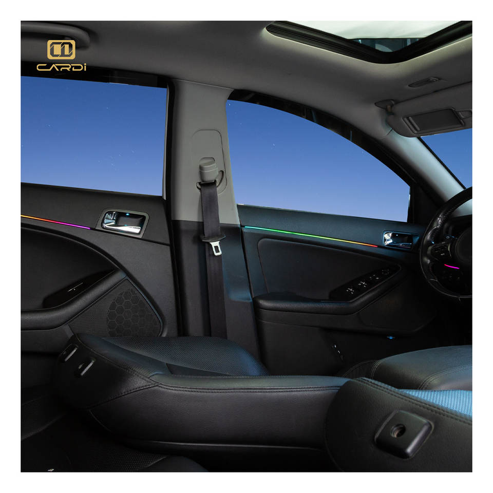 Interior Car LED Strip Kit K4S Universal Atmosphere Decorative Soft ...