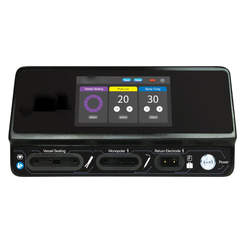 Veterinary LCD Touch Screen 7 Modes 100W Vessel Sealing Electrosurgical ...