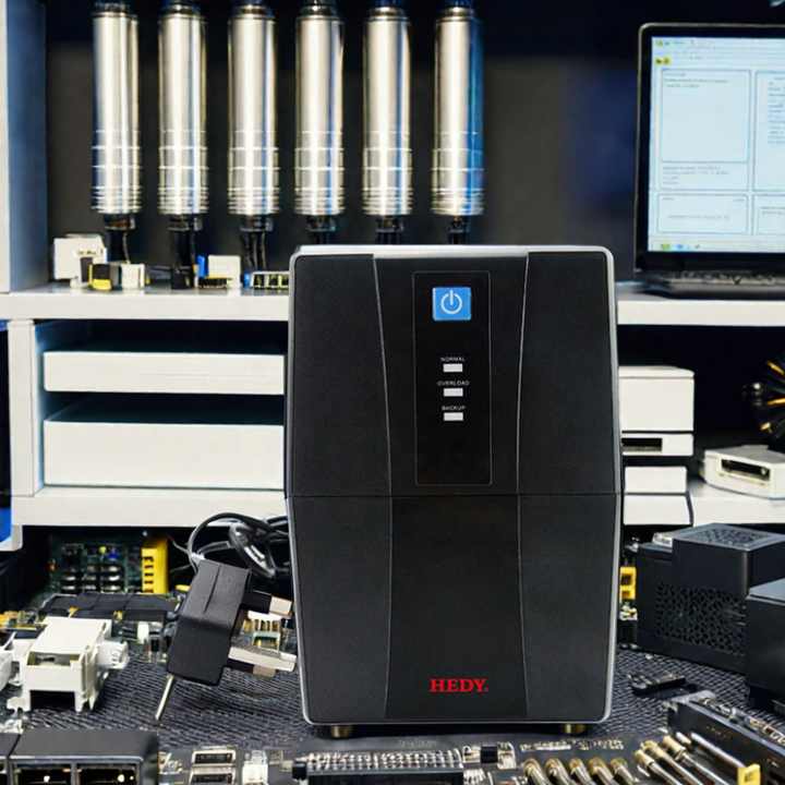 220V 600VA 360W Emergency Backup Uninterruptible Battery Power Supply ...