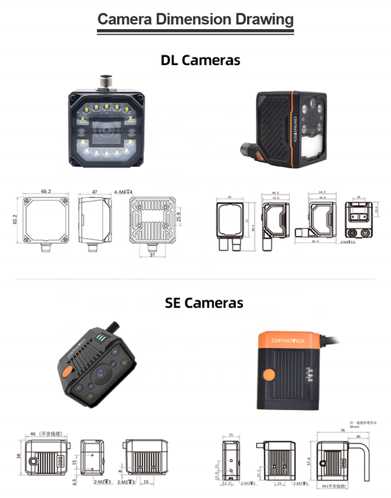 1216x1024 1.3MP 60fps AI Deep Learning Built in Light Hikrobot OCR ...