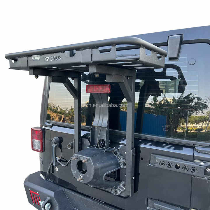 Jeep Wrangler JK Rear Cargo Carrier - Durable & Versatile