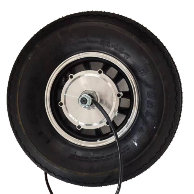 14 Inch 24-48v 500-1500w Geared Tubeless Tire Can Add Encoder Hub Motor ...