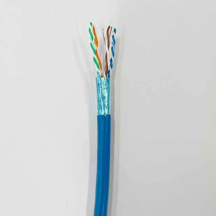 High Quality 305m 4pr 24 Awg FTP Cable LAN Kabel Cat5e Bare Copper ...