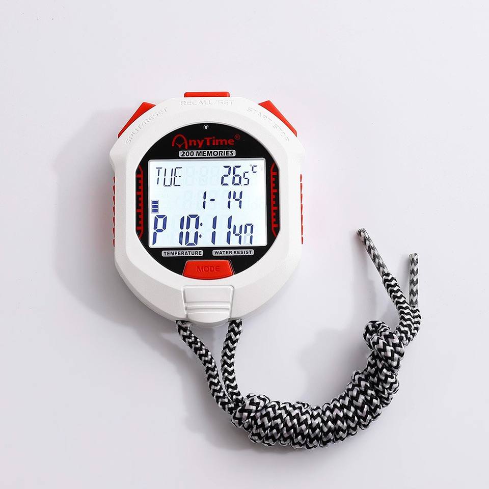 Professional Rechargeable Multi-Functional Waterproof Stopwatch with ...
