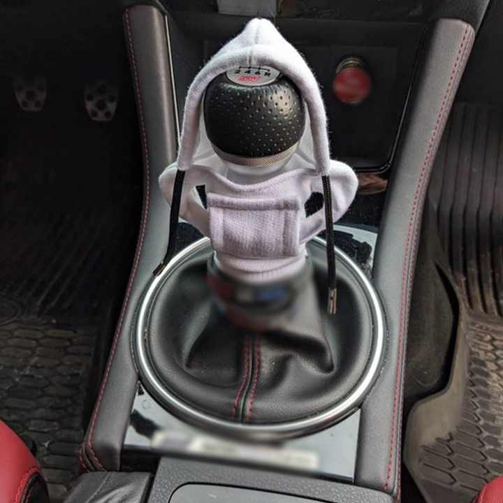 Car Shift Rod Clothing Cover Interior Decoration Cute Car Stop Rod ...