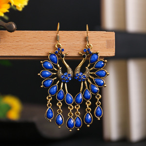 Ethnic Indian Peacock Jewelry - Vintage & Bohemian Style