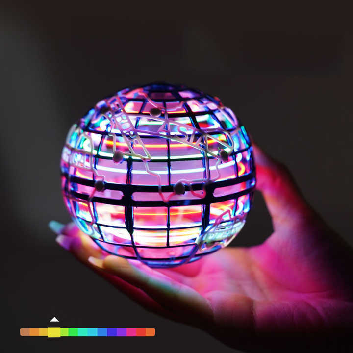 Discount Promotion Luminous Ball Rotating Induction Hover Orb Saucer ...