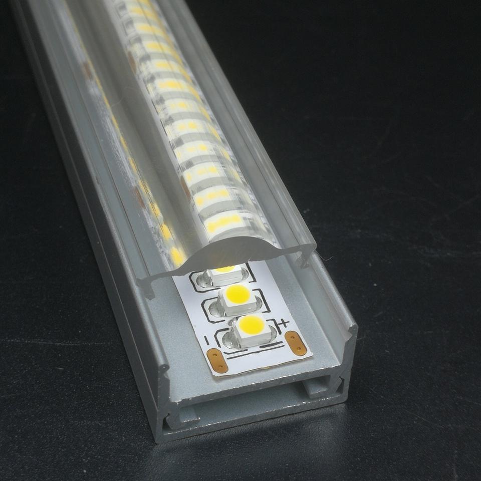 SDW015 Ceiling LED Strip Light Housing LED Aluminum Profile with PMMA ...
