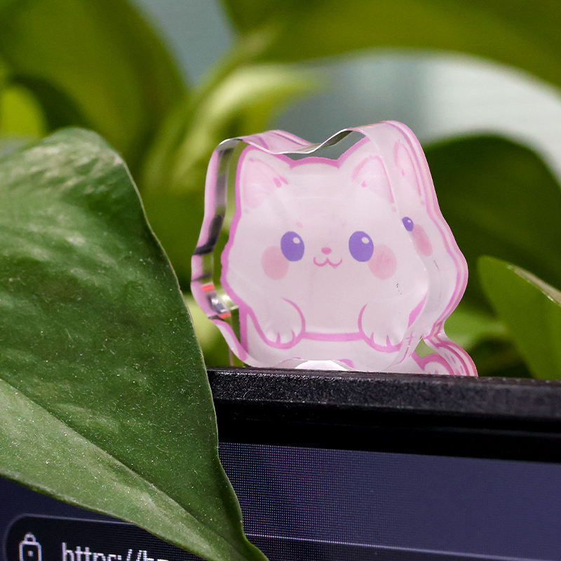 Custom Design Acrylic Phone Hippers - Cute Anime Charms