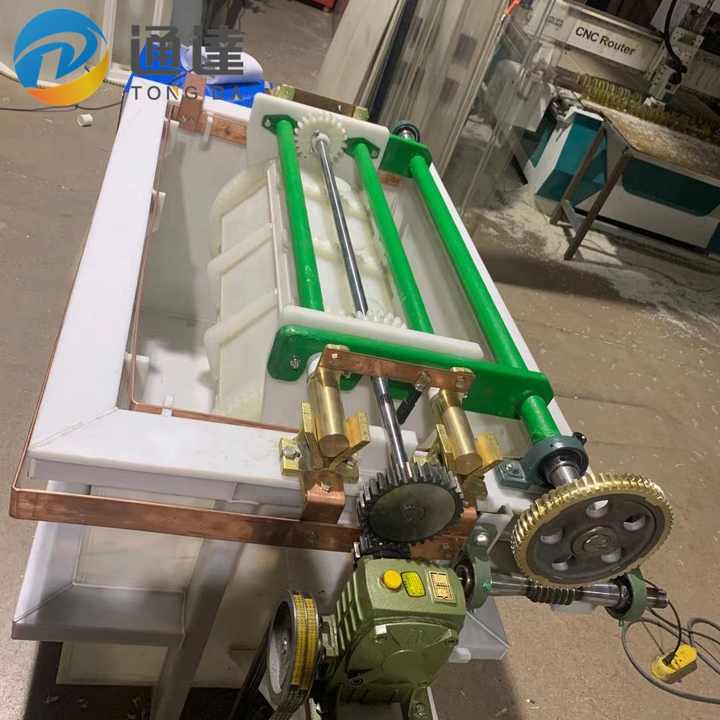 Portable Type Zinc Production Plating Line / Nickel Barrel Plating Line ...