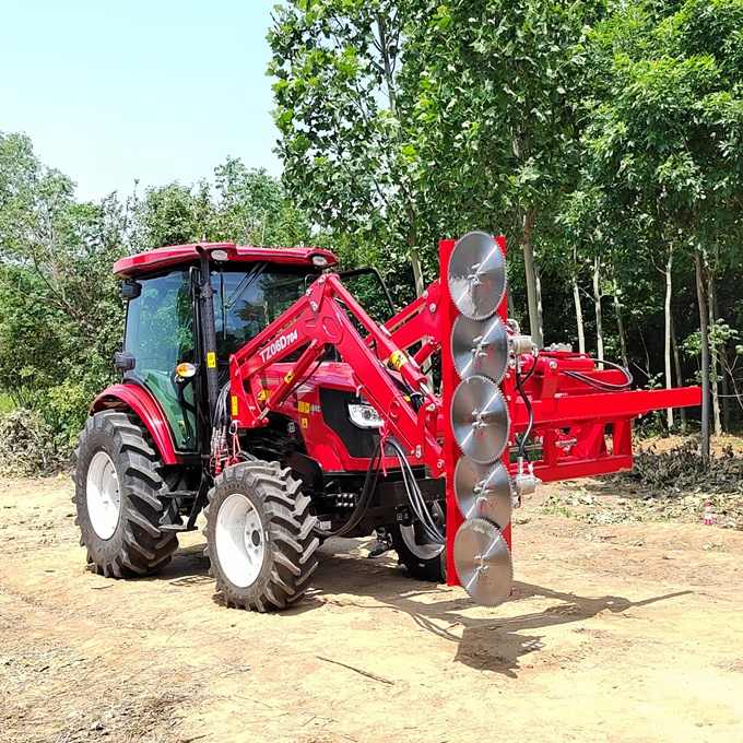 Lovol Tractor Loader Mounted Limb Trimmer - Efficient Tree Cutting
