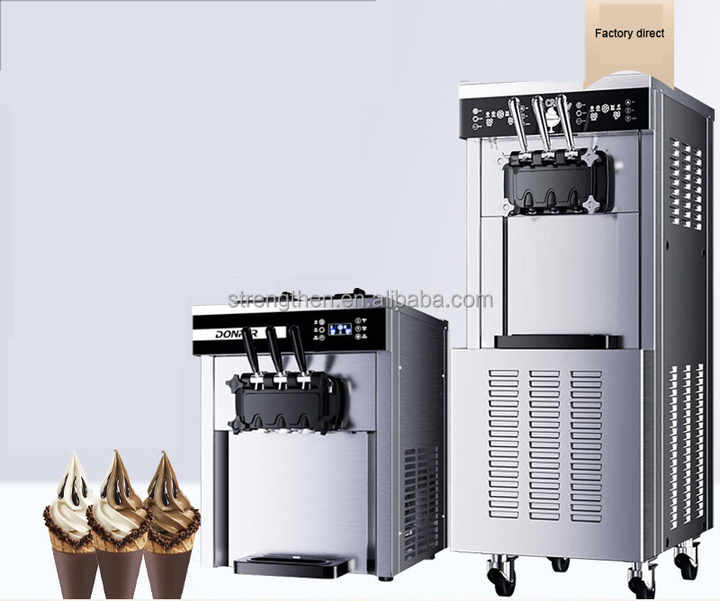 Commercial Soft Ice Cream Machine - 3 Flavor Wholesale