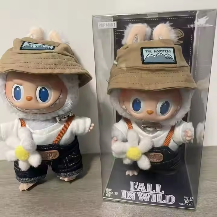 Labubu Toys Original Fall Wild Series Spring Farmers Home Plush Doll ...