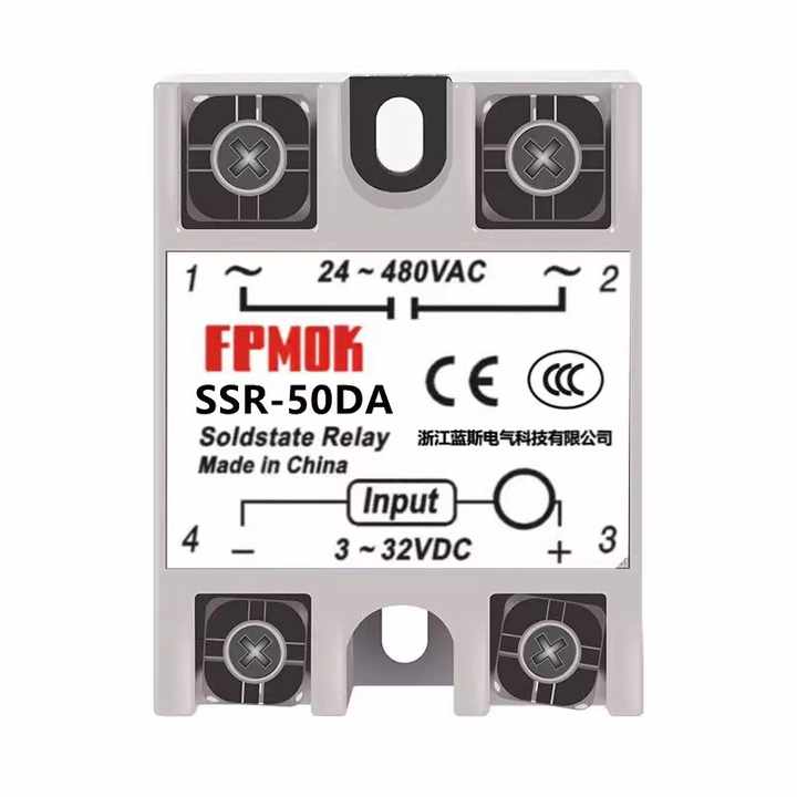Solid State Relay Single Phase SSR-25DA SSR-40DA SSR-40AA SSR-40DD SSR 10/25/40/60/80/100A DD DA ...