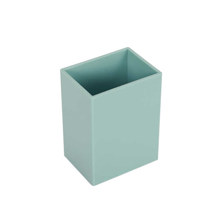 Hot Sale Plastic Rectangle Pencil Cup Cute Fancy Desk Office Storage ...