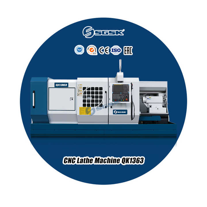 Heavy Duty CNC Lathe Pipe Cutting Machine QK1363 CNC Lathe Machine for Aluminium| Alibaba.com