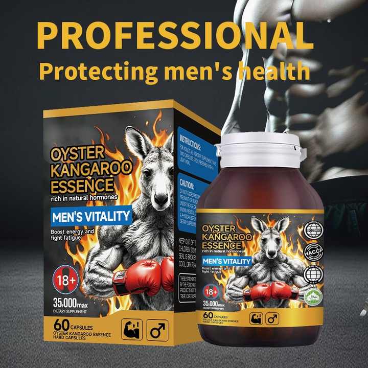 OEM Oyster Peptide Capsules Kangaroo Essence Erection Pill for Men ...
