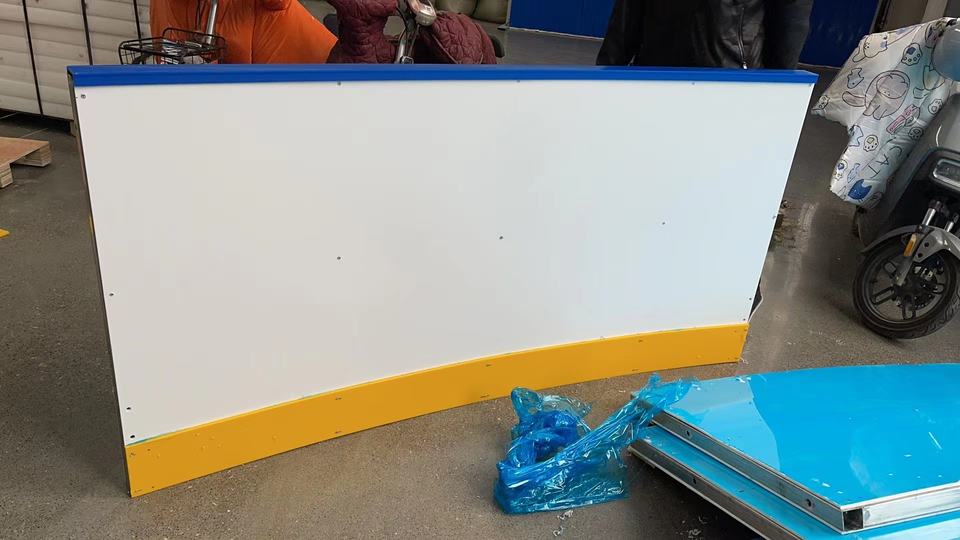 Hockey Dasher Board for Ice Rink Ice Hockey Dasher Boards Plastic ...
