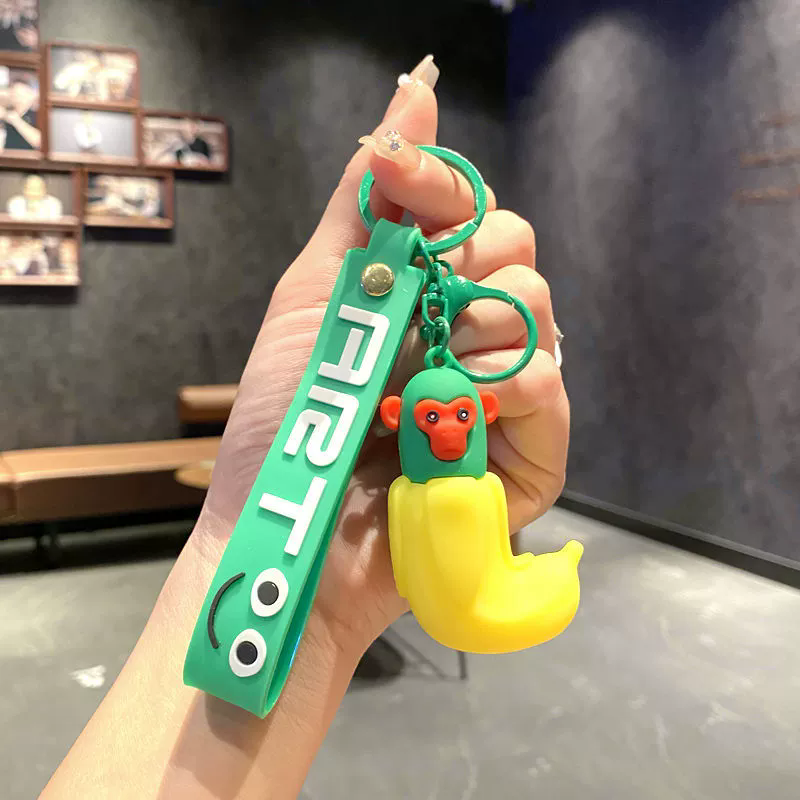 8 Styles Hot New Tung Tung Tung Italy Brainrot Key Chain 3D Soft PVC ...