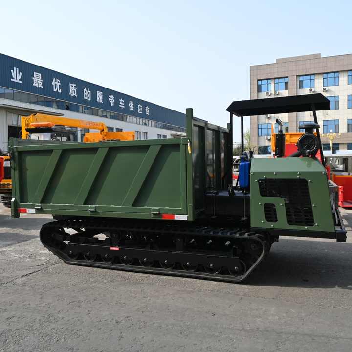 4T Load Track Transporter Mini Tipper Crawler Dumper Mini Transporter ...