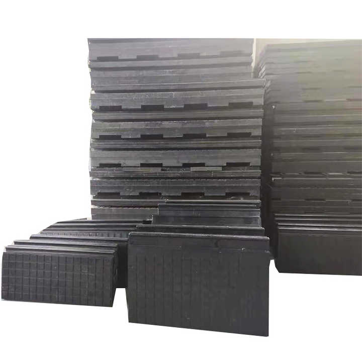 DIN Standard Rubber Crossing Plate Modular Rubber Crossing Plate Road ...