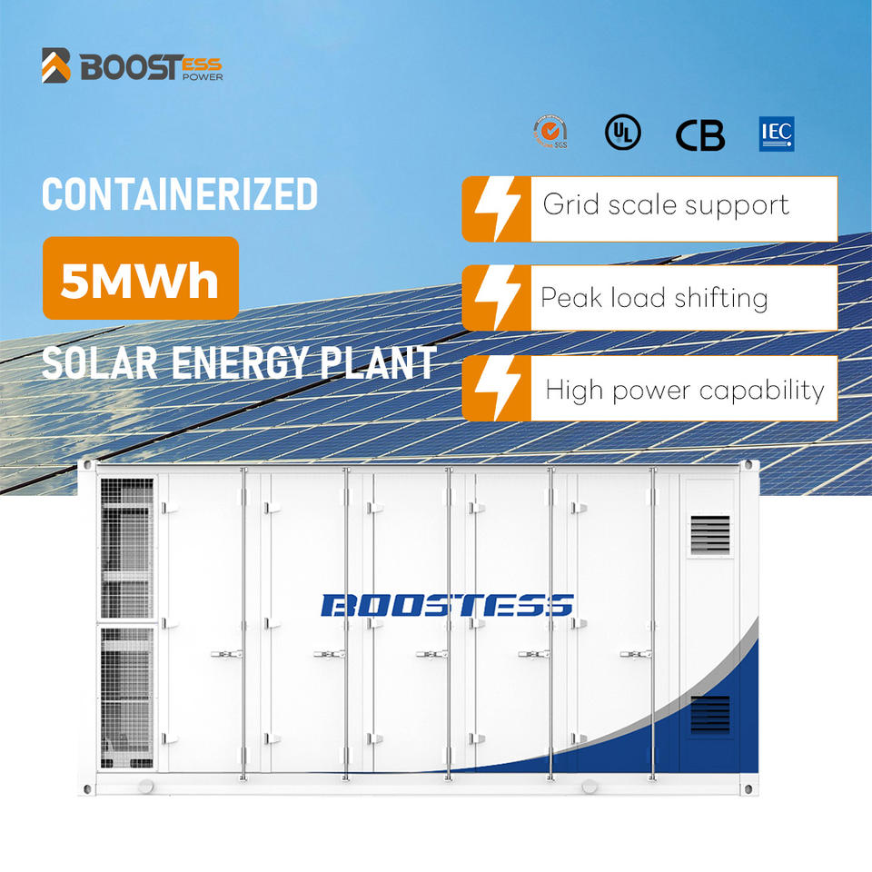 Bess Container Battery 5MWh Bess for Industrial and Commercial Farm ...