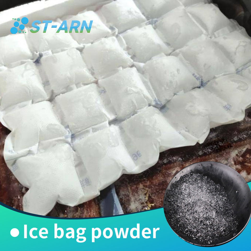 Polyacryl Sodium Super Absorbent Polymer Biodegradable for Dry Ice Gel ...