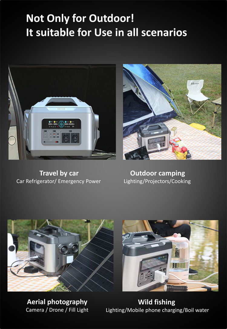 2000watt Pure Sine Wave Inverter Portable Power Station 2000w Power Ba ...