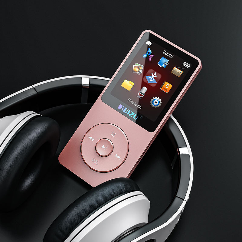 Music Player RUIZU X02 MP3 Player Music 16GB Walkman ABS Plastic Type C ...