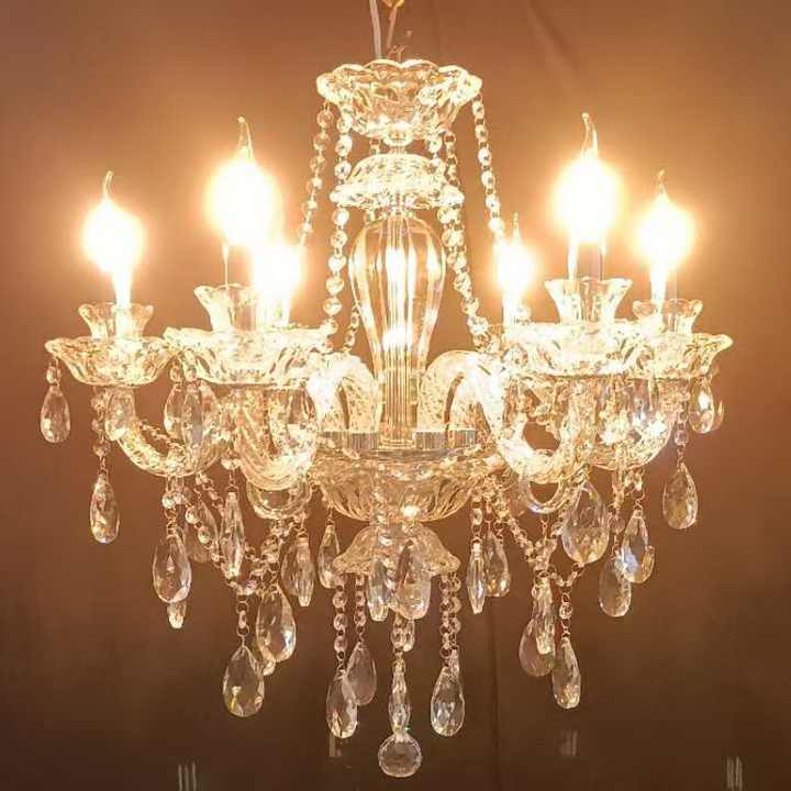 Maria Traditional Crystal Chandelier - LED E14/E12