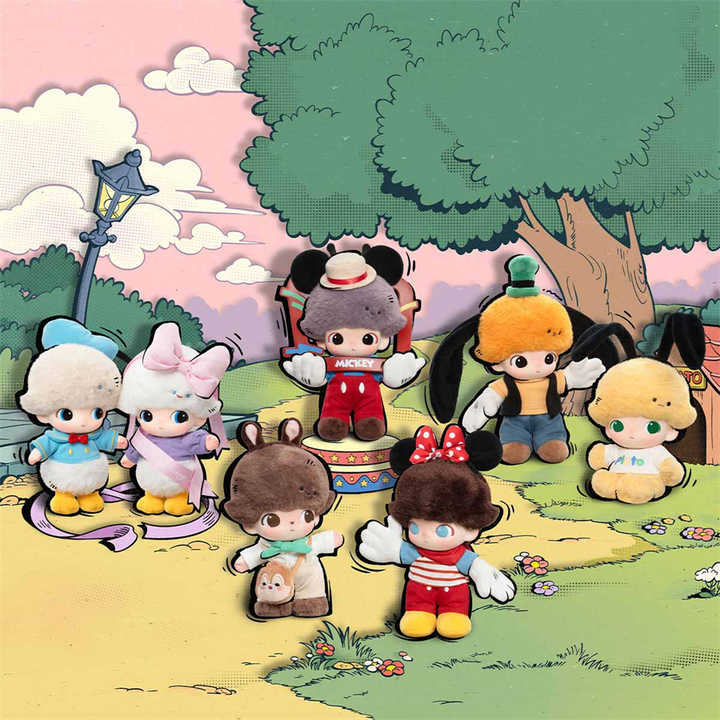 New Arrival Popmart Original Dimoo World DIS NEYY Series Blind Box ...