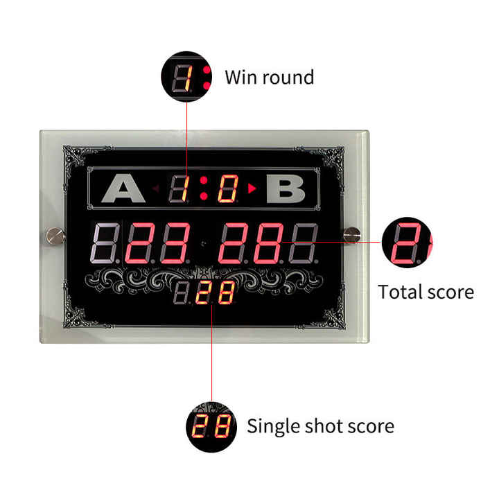 LED Digital Display Portable Large Snooker Games Scoreboard with Remote ...