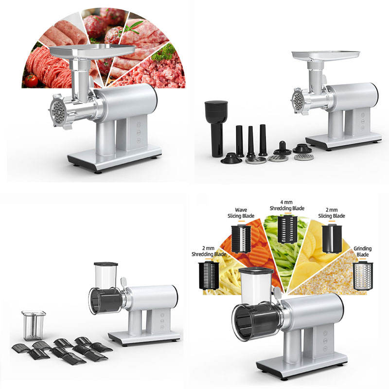 Electric Meat Grinder Machine DC Motor Plastic Stainless Steel Housing ...