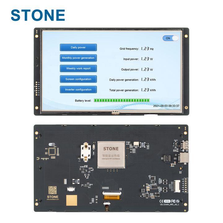 STONE TFT LCD With UI Design Software LCD Digital Display 10 Inch Touch Screen| Alibaba.com