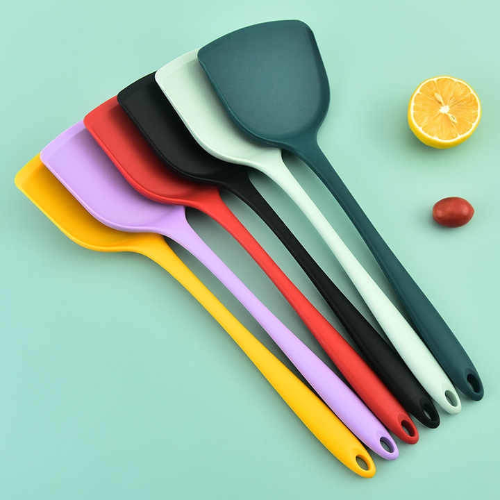 Silicone Spatula Non-stick Pan Special Spatula Lightweight Household ...