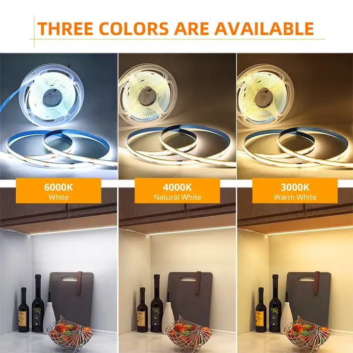 Led Cob Strip Light 12 Volt Smart Lights 24v Led Cob Strip Light for ...