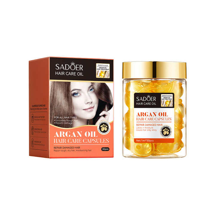 SADOER Hair Repair Oil - Nourishing & Smoothing Capsules