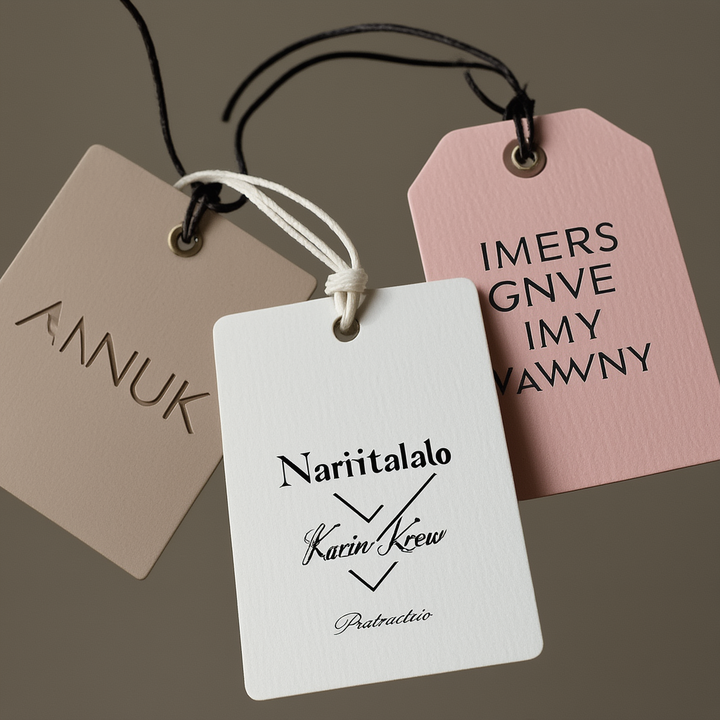 High Quality Luxury Wholesale Custom Printed hang Tags Label for ...