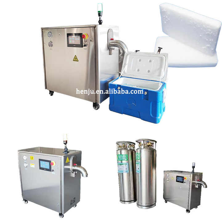 Big Capacity 800kg 1000kg Dry Ice Columnar Maker Portable Dry Ice ...